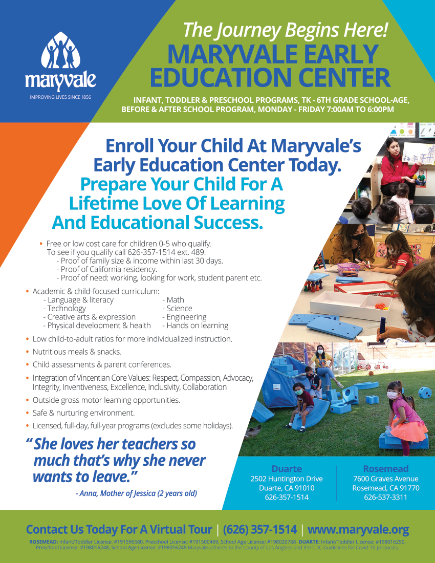 Maryvale Early Education Centers - Child & Family Services